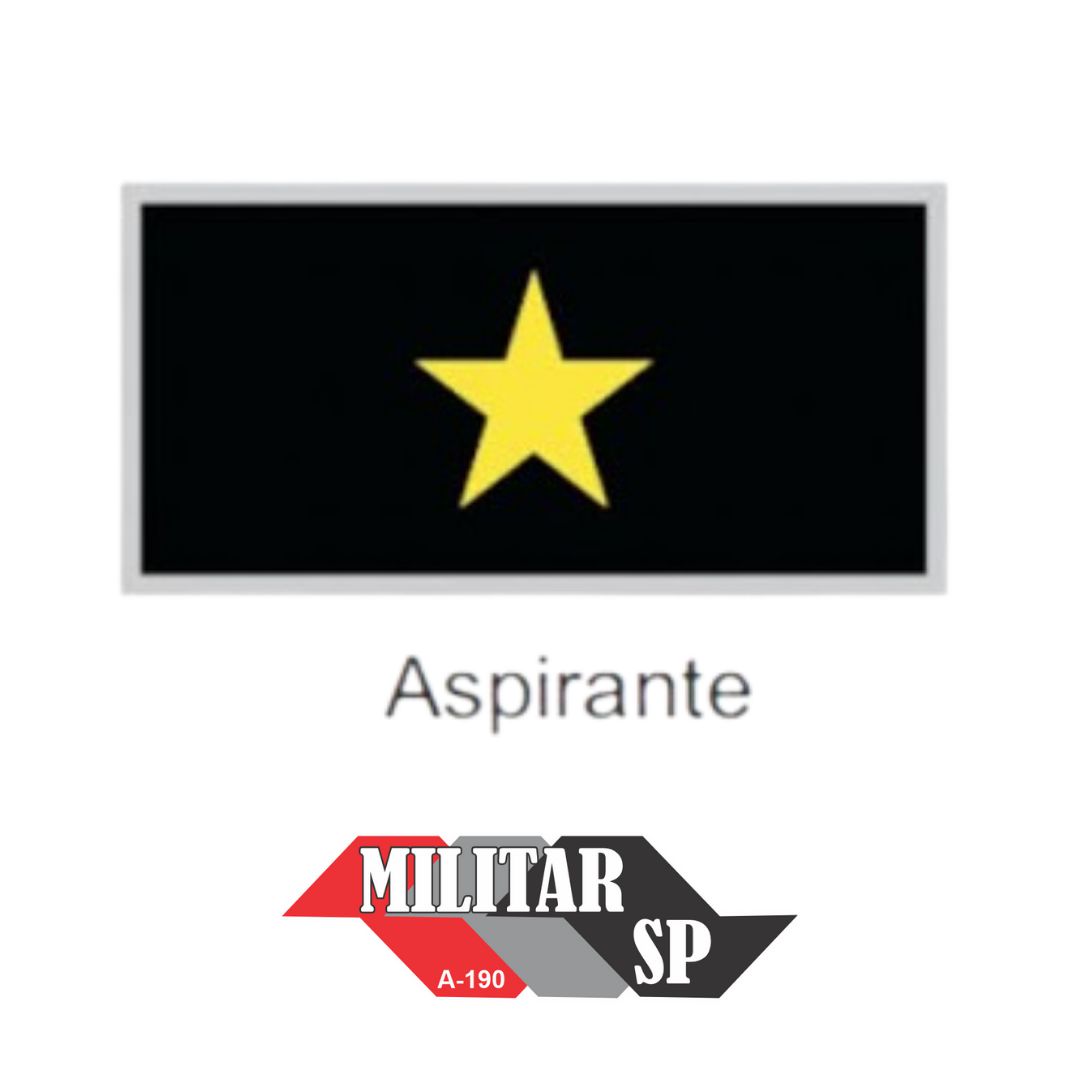 INSIGNA DE BORRACHA AL OF (APMBB) - Militar SP-Artigos Militar