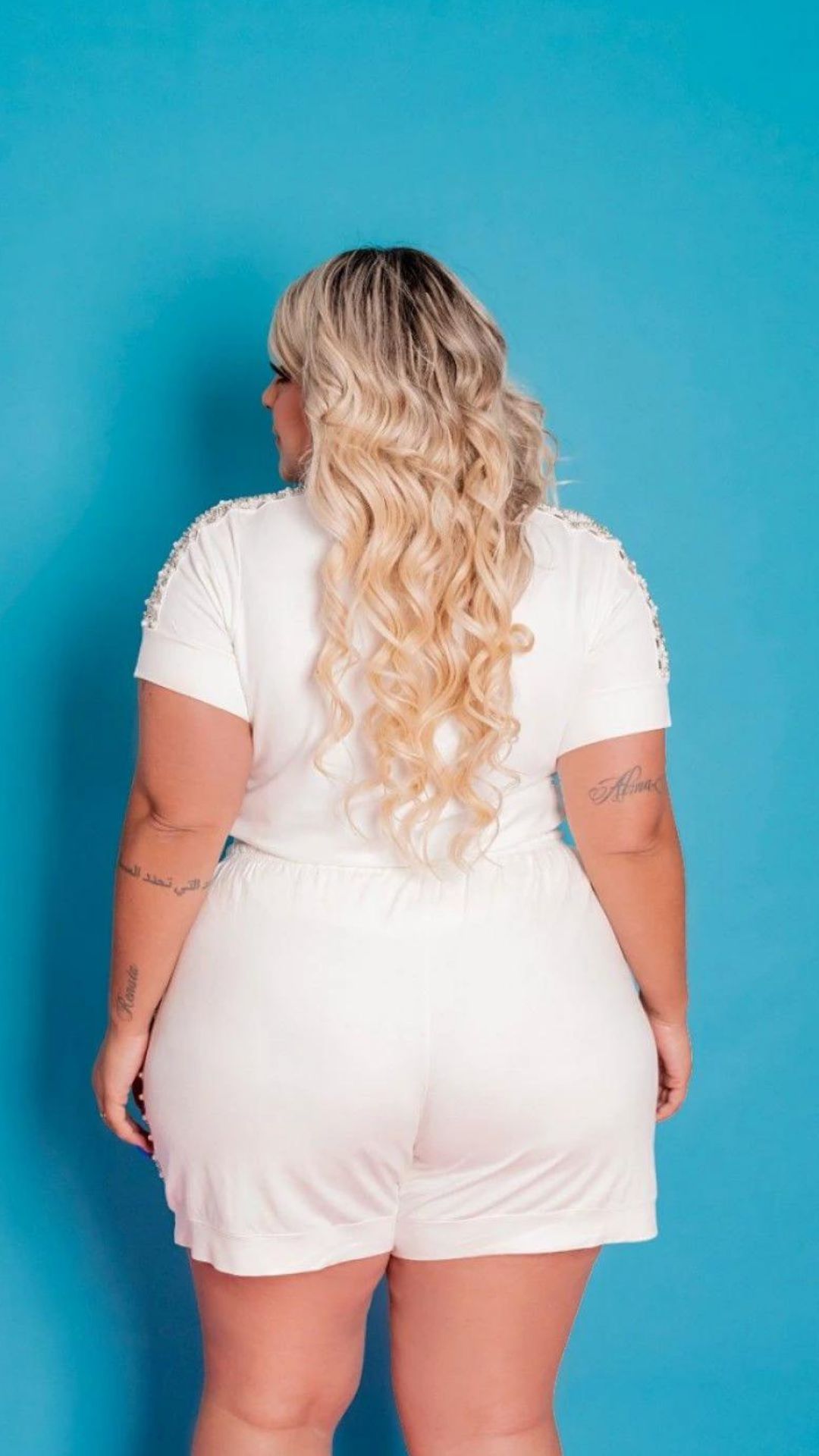 CONJUNTO DE PEDRAS PLUS SIZE - Petrika Moda Plus Size