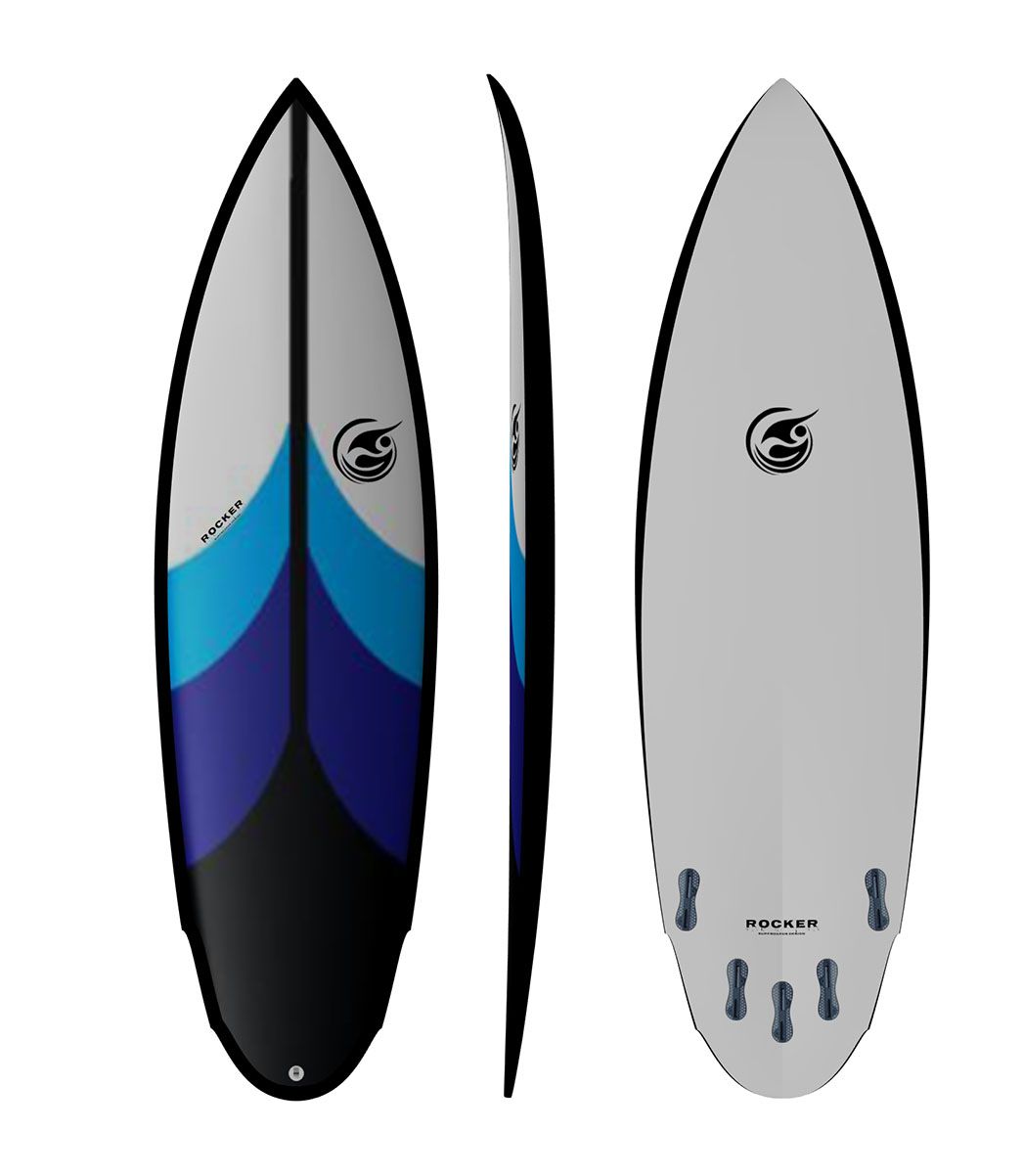 Model Double Hydro Sob encomenda de 5'6'' a 6'4'' - Rocker Surfboards