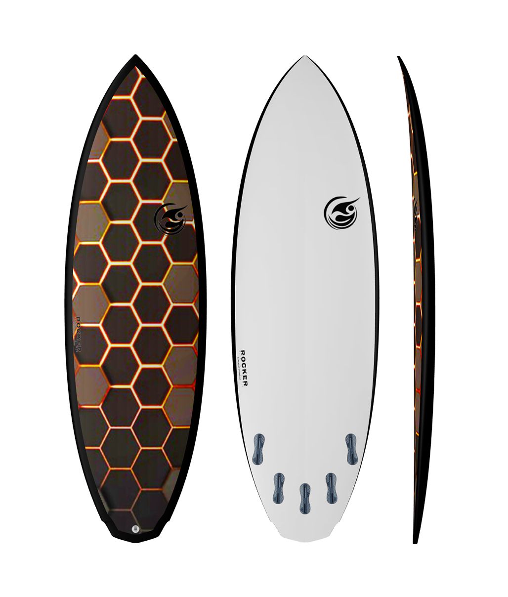 Model Diamond Sob encomenda de 5'7 a 6'4 - Rocker Surfboards