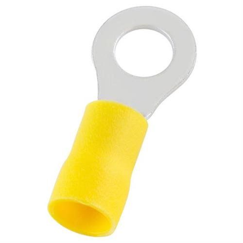 Terminal Pré-Isolado Olhal 4,0mm² - 6,0mm² (100 unidades) - Elétrica Suzuki