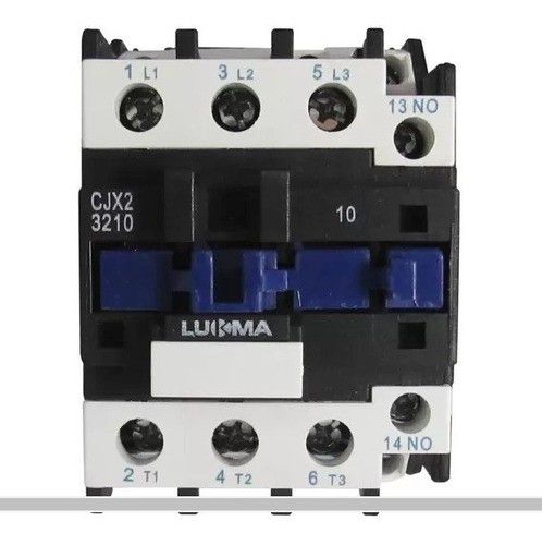 CONTATOR TRIPOLAR LUKMA CJX2-3210 127V 32A 1NA - Elétrica Suzuki