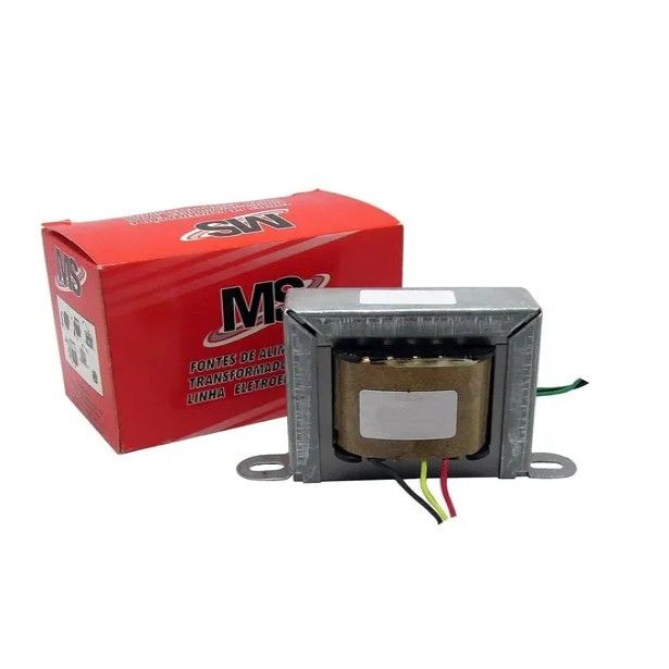 TRAFO 0 9V 2A COMERCIAL MS - Elétrica Suzuki