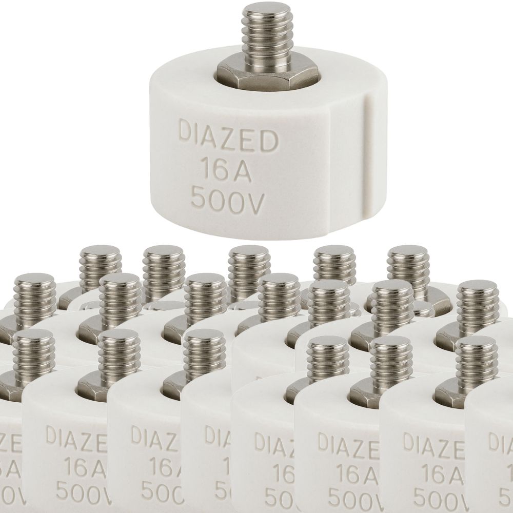 KIT 20 Parafuso Ajuste Diazed 16a 500v - Elétrica Suzuki