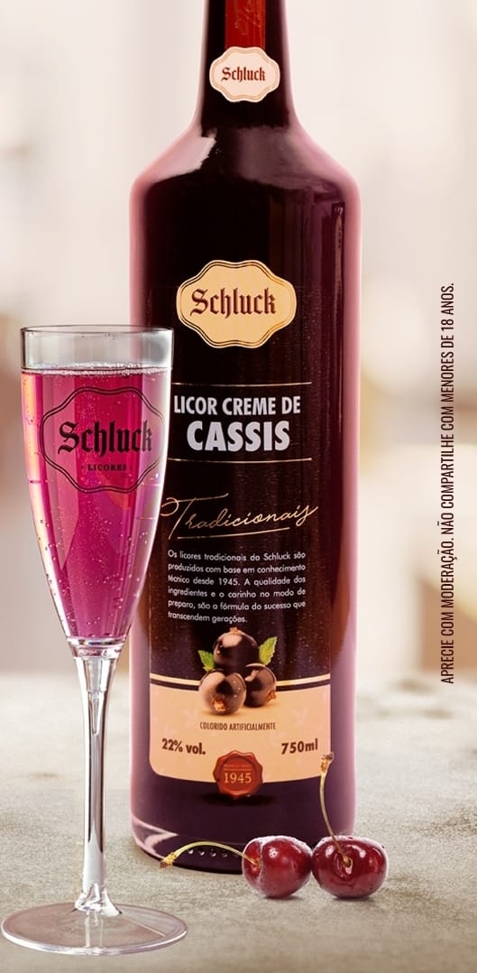 LICOR CREME DE CASSIS - Empório Amizade