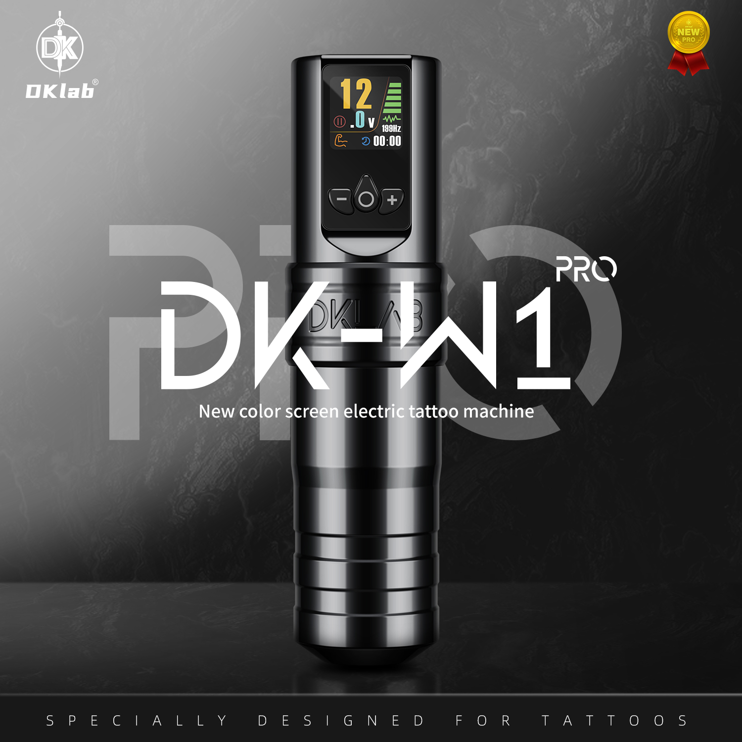 Máquina Pen New DK-W1 Pro 3.5mm Preta - DkLab - Art Place Supply - Materiais para Tatuadores ...