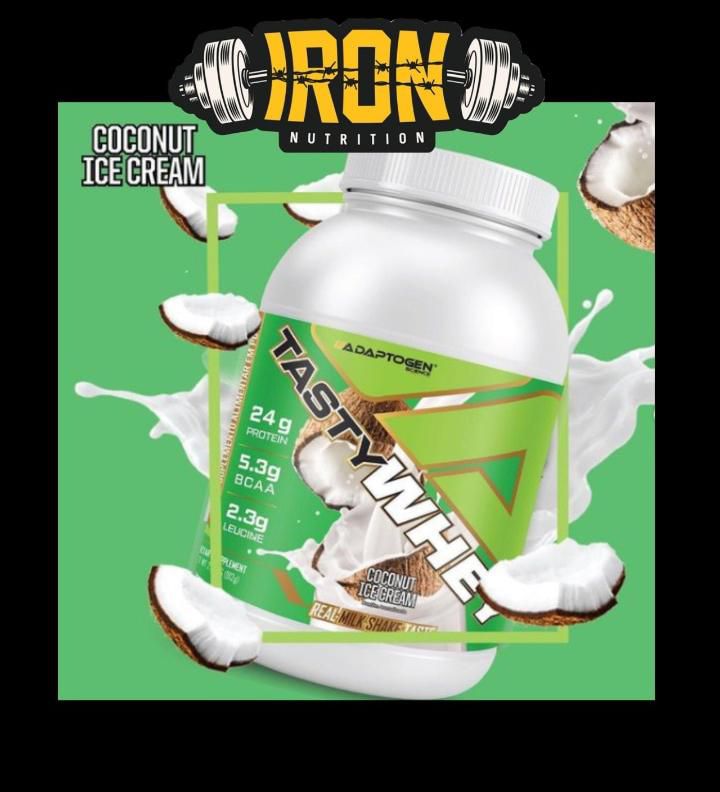 TASTY WHEY - 900G - COCONUT ICE - Iron Nutrition Brasil