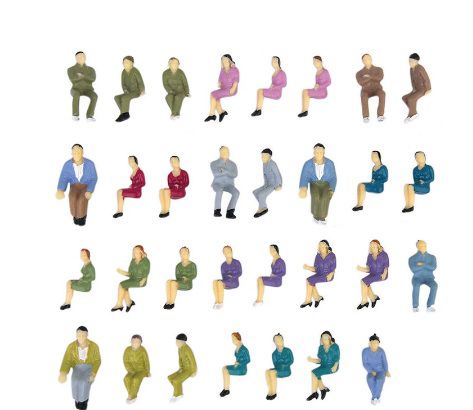 mini humanos, gente miniatura, vovotoy brinquedos, bonequinhos ...