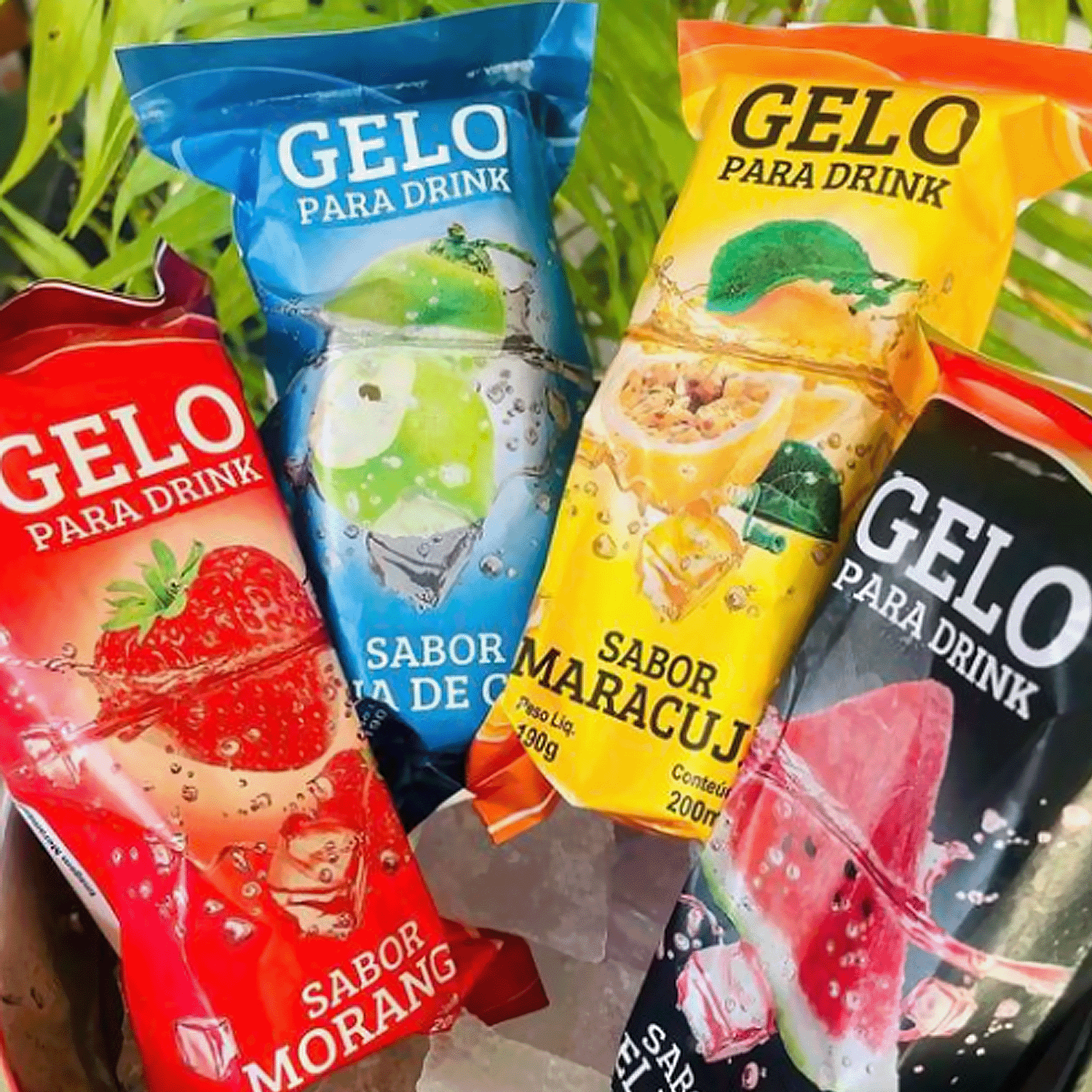 Saco BOPP Perolizado 9,5x21 Gelo Morango 01 Pacote (175 sacos) - Biz ...