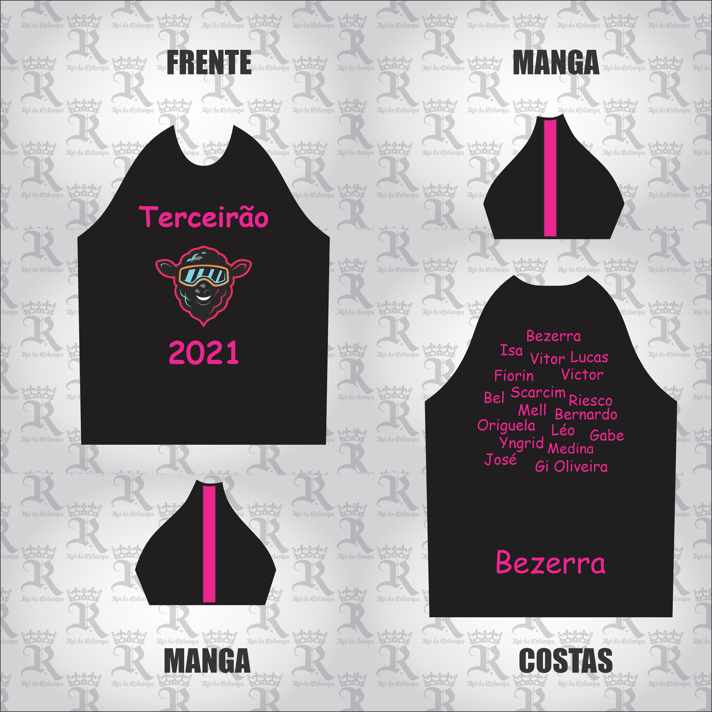 Camisetas Personalizadas para Formandos | Estampas Exclusivas - Rei da ...