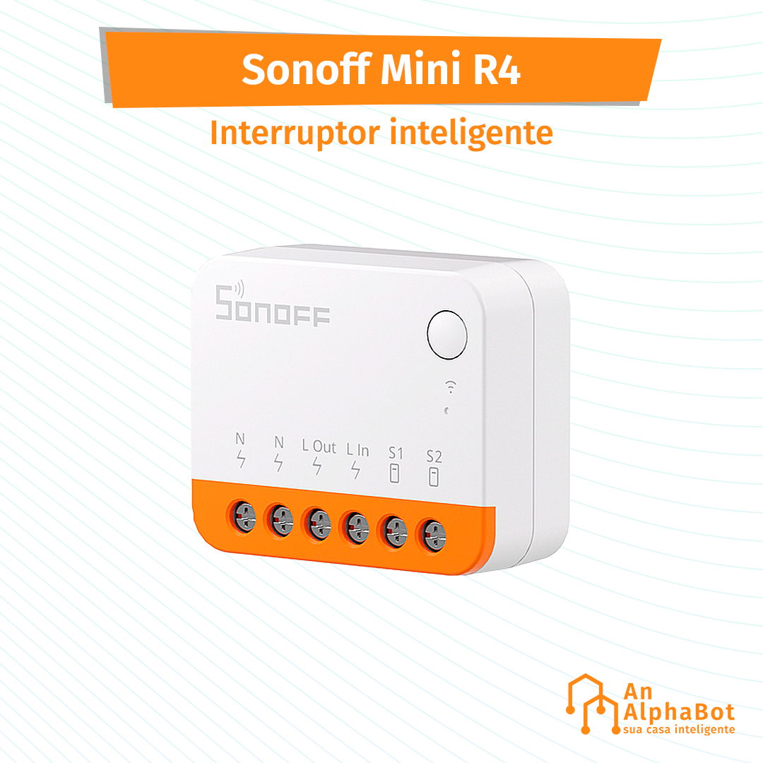 Sonoff Mini R4 Extreme Compatível com Alexa e Google Assistant - An ...