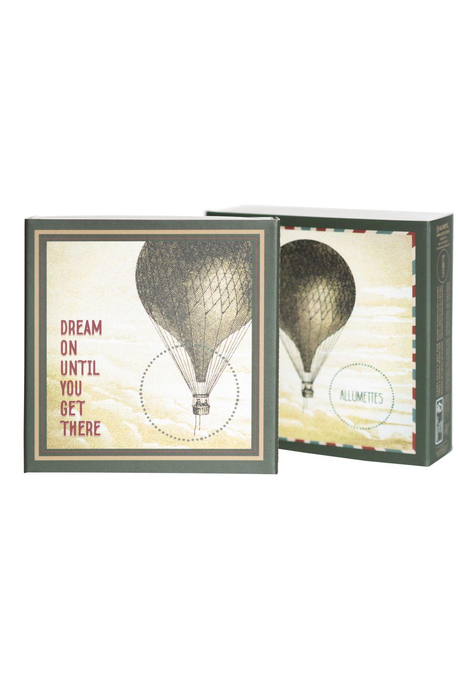 CAIXA BALLOON QUADRA MATTE ALLUMETTES - Allumettes