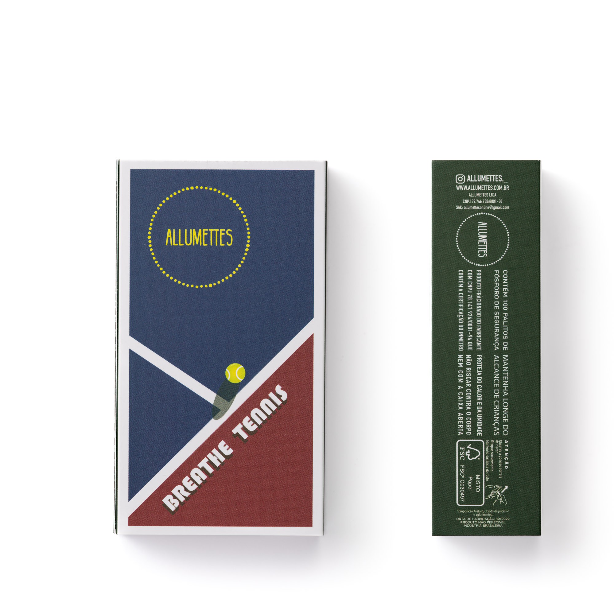 CAIXA TENNIS ALLUMETTES - Allumettes