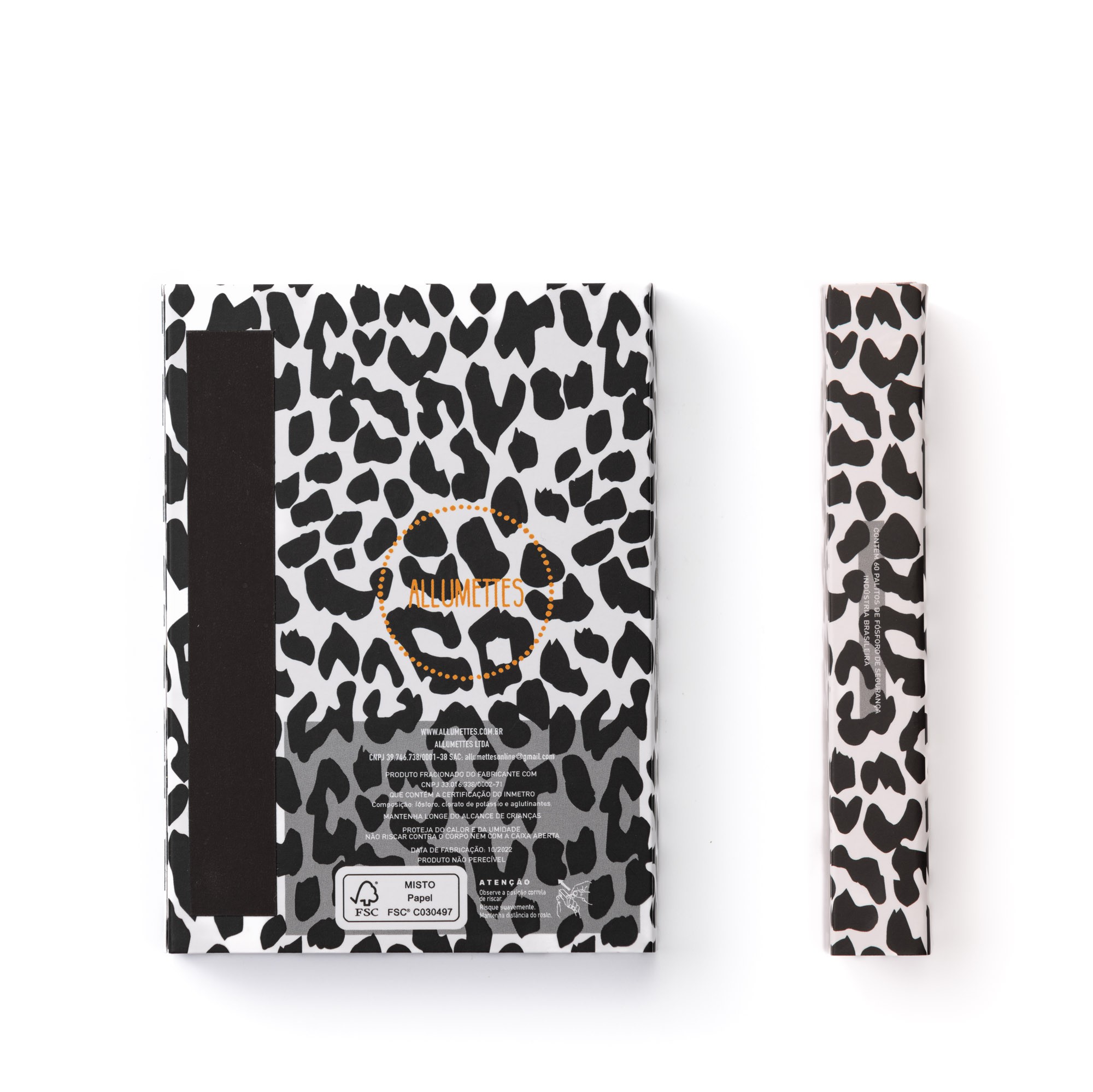 CAIXA LEOPARD ALLUMETTES - Allumettes
