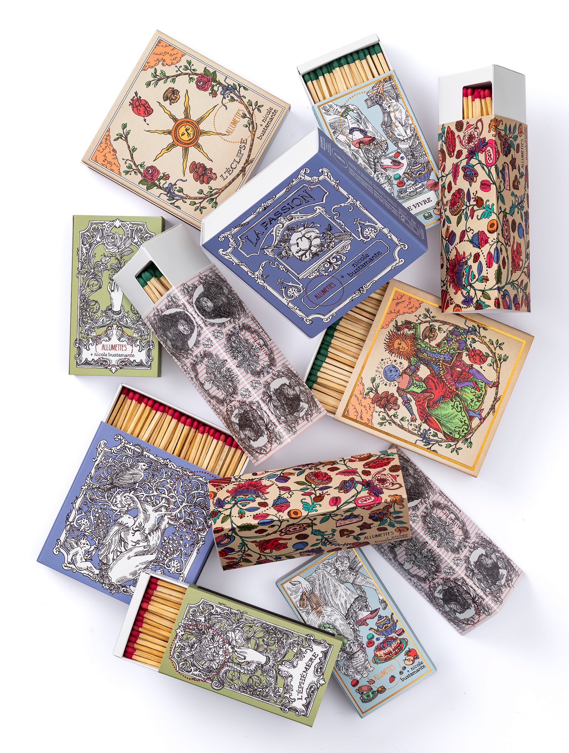 CAIXA JOIE DE VIVRE NICOLE BUSTAMANTE - Allumettes