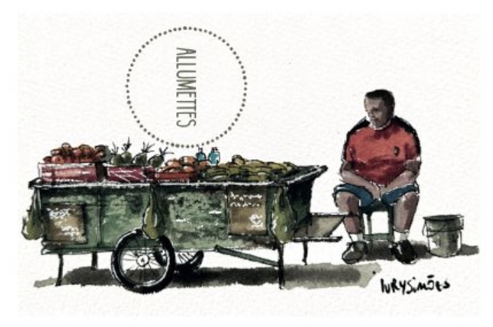 QUADRO CARRINHO IURY SIMÕES - Allumettes