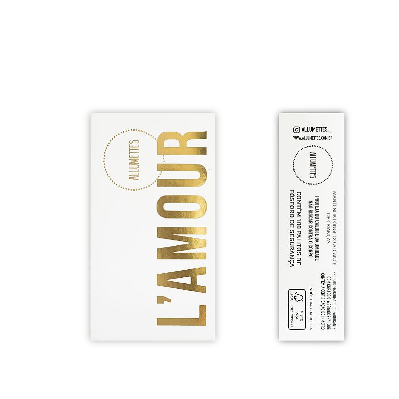 CAIXA L'AMOUR ALLUMETTES - Allumettes