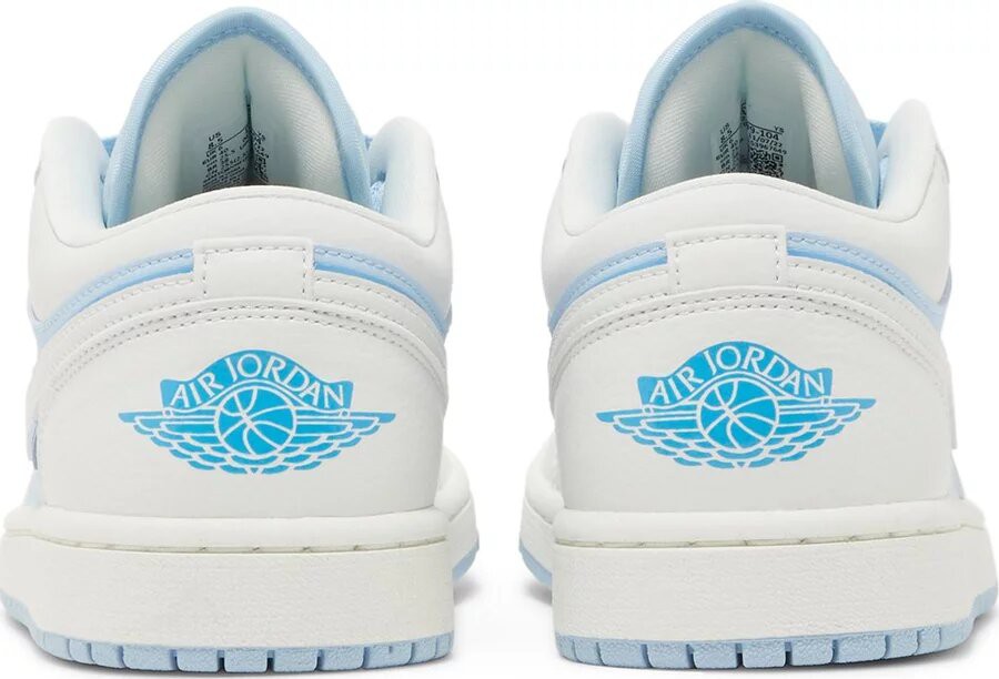 AIR JORDAN 1 LOW ' REVERSE ICE BLUE ' - Os melhores sneakers estão aqui