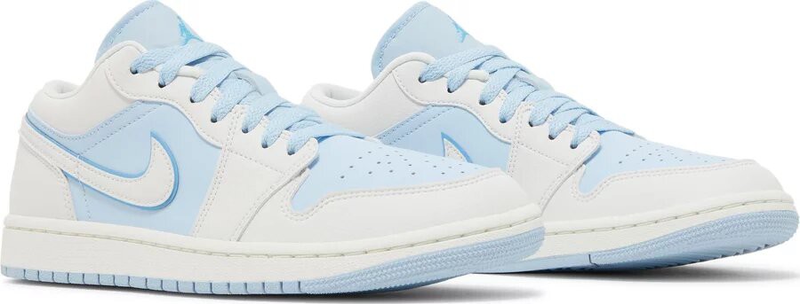 AIR JORDAN 1 LOW ' REVERSE ICE BLUE ' - Os melhores sneakers estão aqui