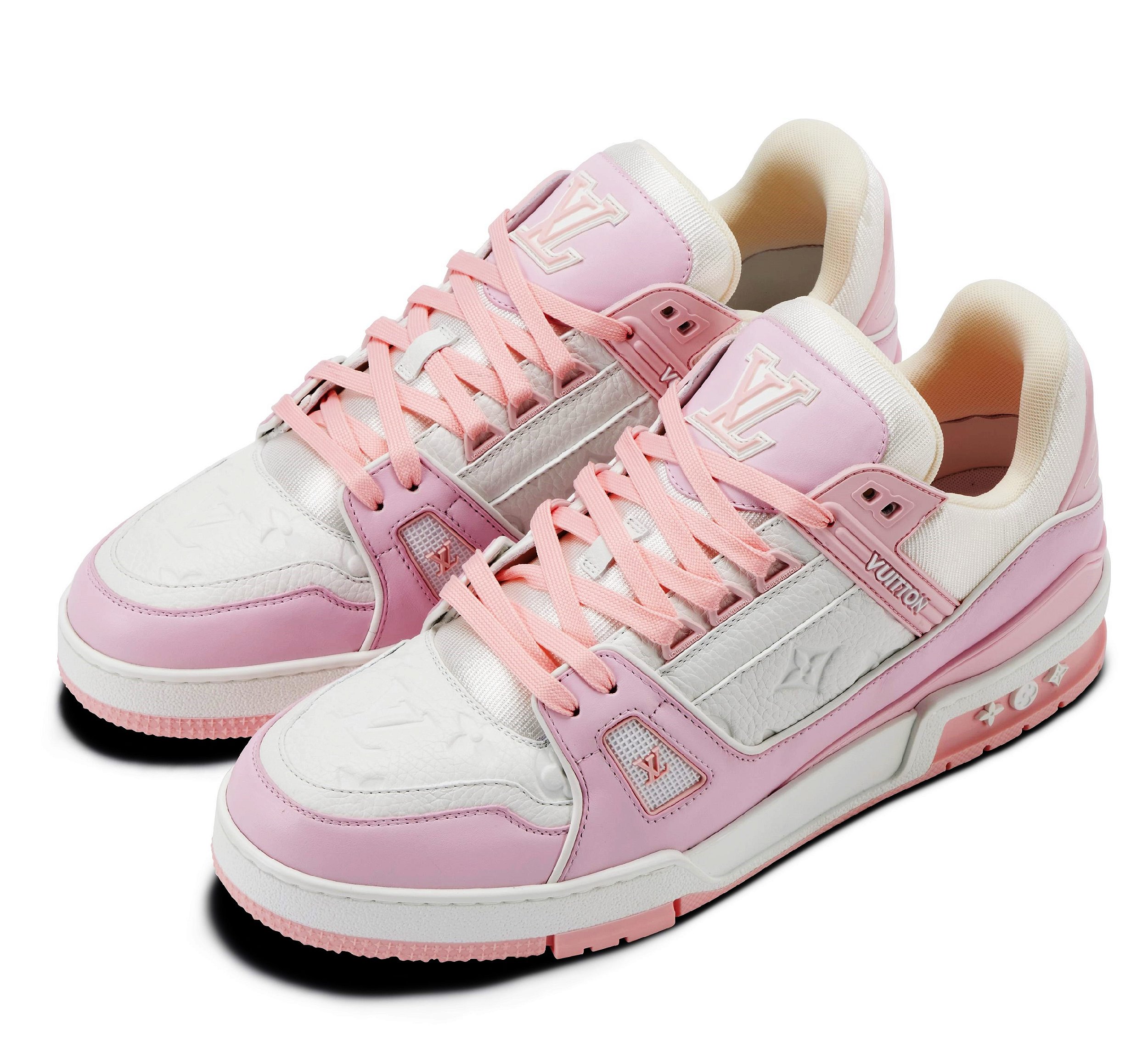 TÊNIS LOUIS VUITTON TRAINER ' ROSE ' - Os melhores sneakers estão aqui
