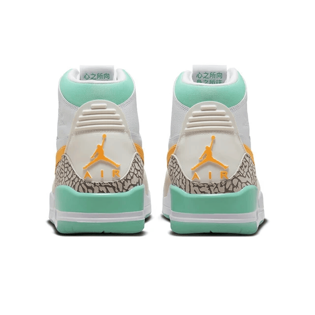 AIR JORDAN LEGACY 312 ' JADE ' X GUO AILUN - Os melhores sneakers estão ...