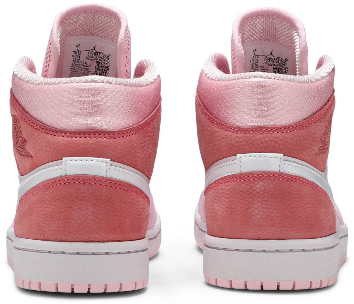 AIR JORDAN 1 MID ' DIGITAL PINK ' - Quem entende de tênis, escolhe a JR