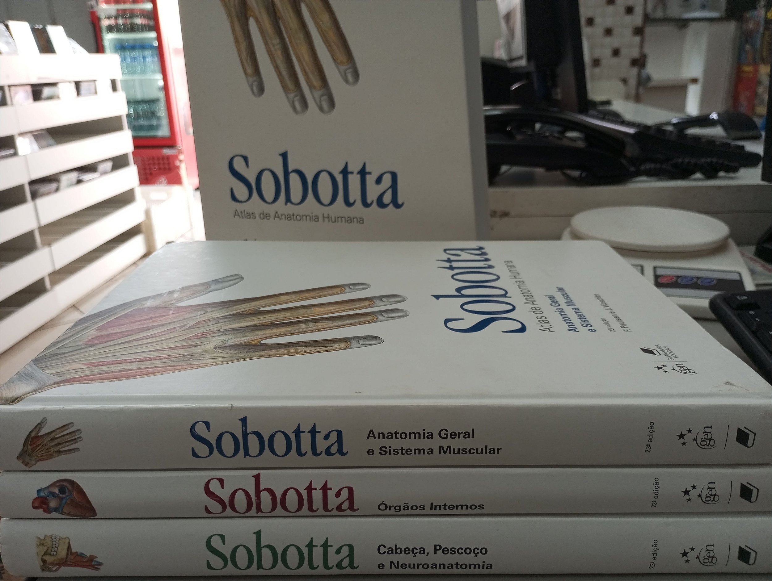 Livro Sobotta: Atlas de Anatomia Humana - 3 Volumes: Anatomia Geral e ...
