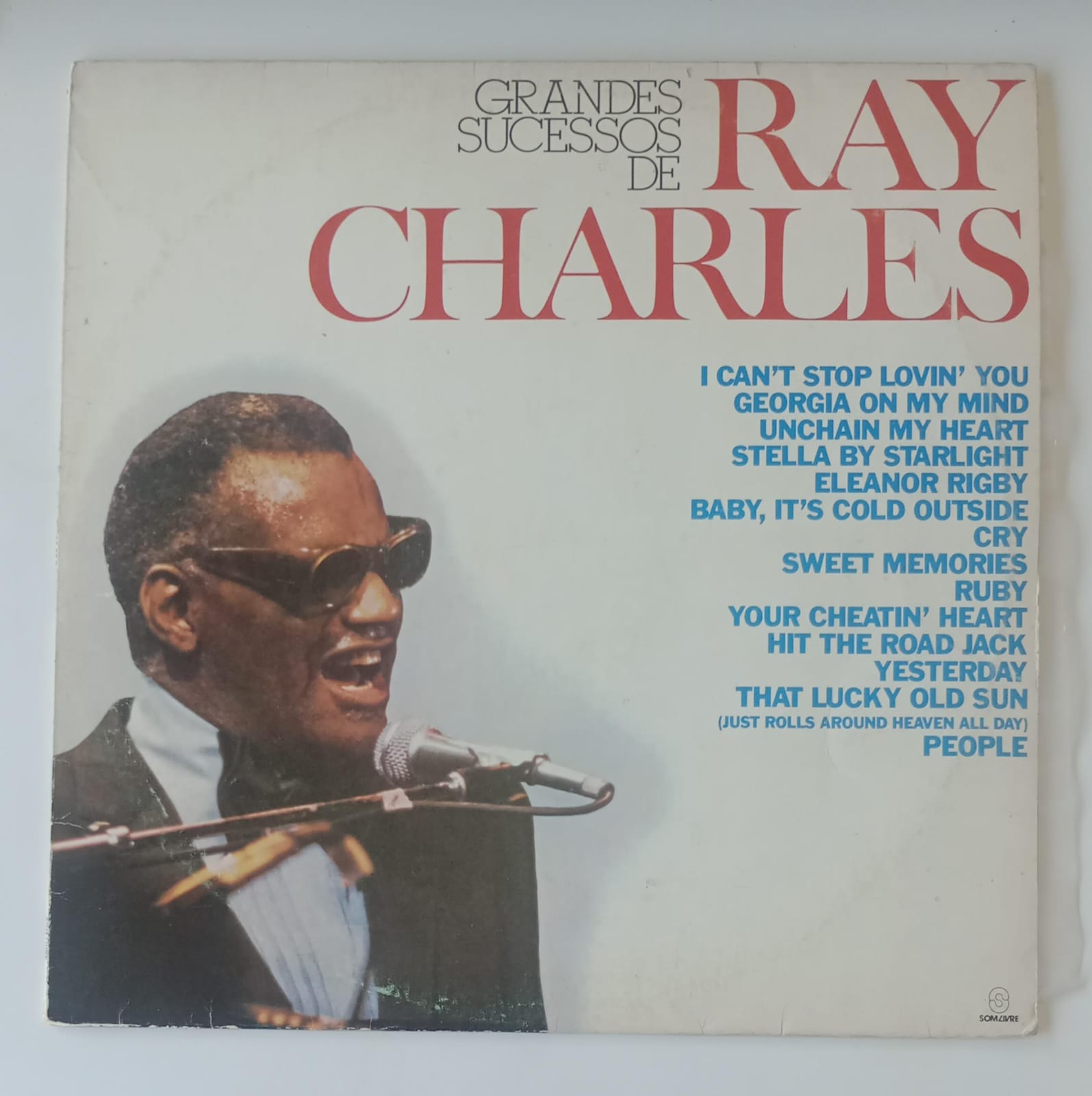 Disco de Vinil Grandes Sucessos de Ray Charles 1986 Interprete Ray ...