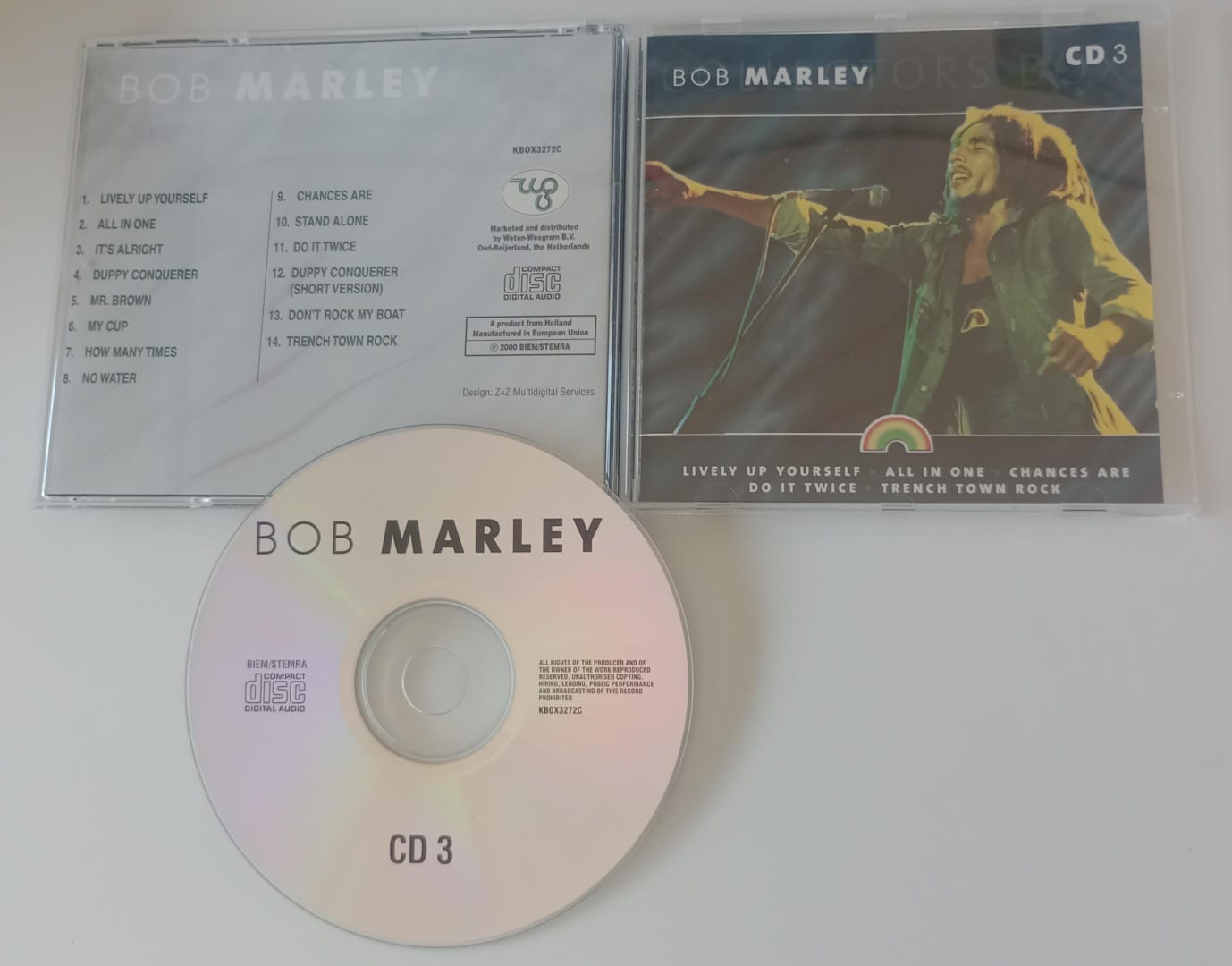 Cd Box 3 Cd Interprete Bob Marley (2000) [usado] - Sebo Espaço Literário