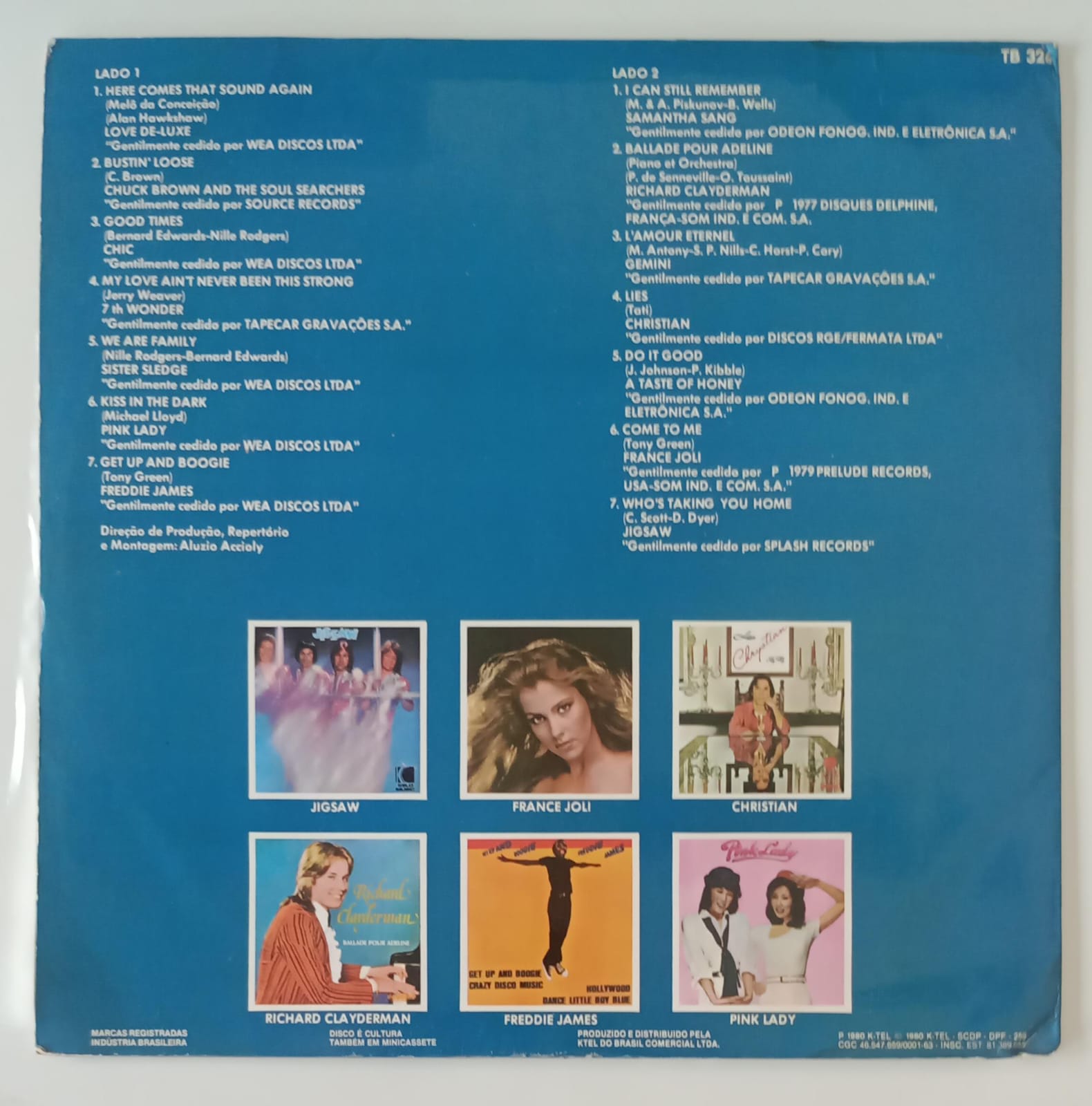 Disco de Vinil In Concert 80 [lp 1980] Interprete Vários Artistas (1980 ...
