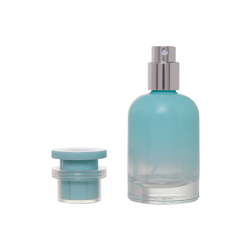 Frasco Louis Azul 30ml e Válvula Tampa Luxo Rosca 14/400 - Harmonia Aromas