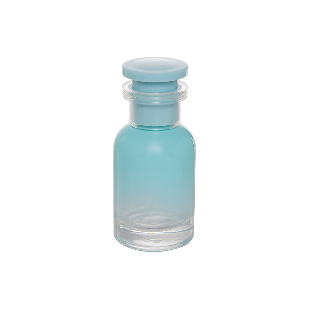 Frasco Louis Azul 30ml e Válvula Tampa Luxo Rosca 14/400 - Harmonia Aromas