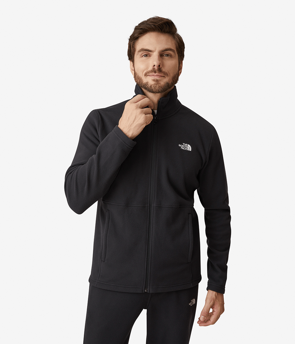 Jaqueta Masculino Tka Glacier Full Zip Jk3 Preto The North Face - PRO ...