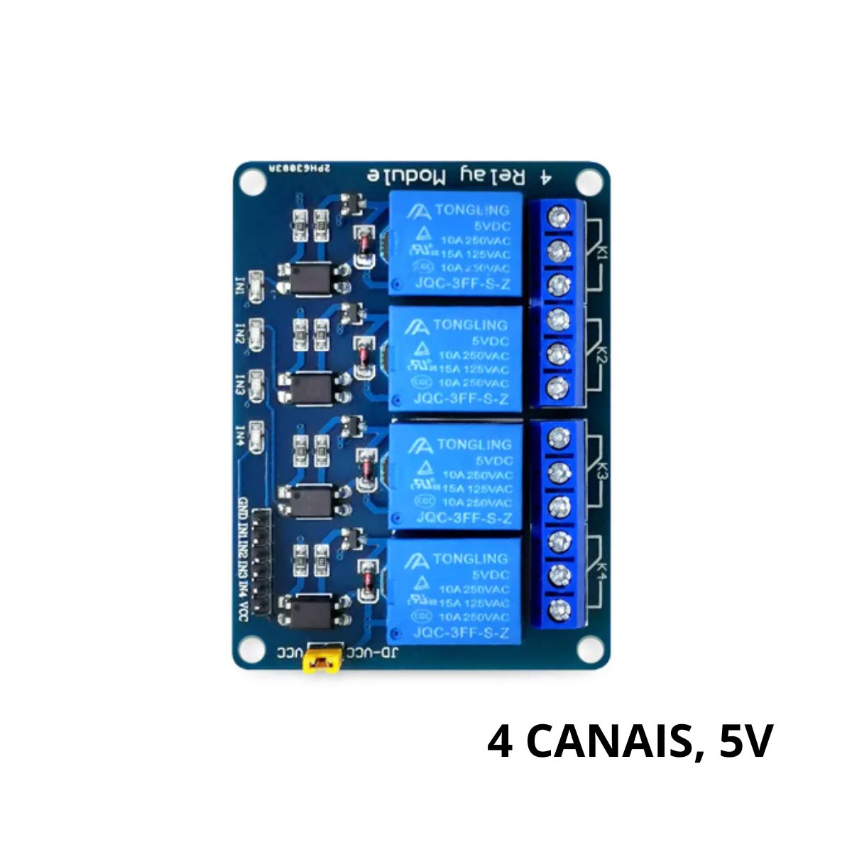 Módulo Rele 5v - TCJ ELETRÔNICA