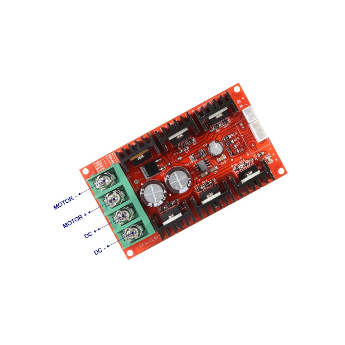 Controlador Pwm 40a 50v 2000w Regulador Com Potenciometro - TCJ ELETRÔNICA