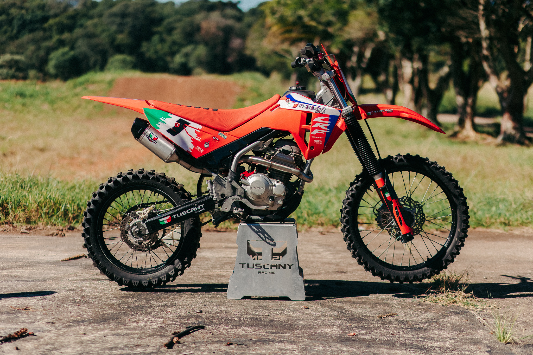 ESCAPAMENTO TUSCANY RACING THE BIGGEST P/ CRF 300F - Tuscany Racing Shop