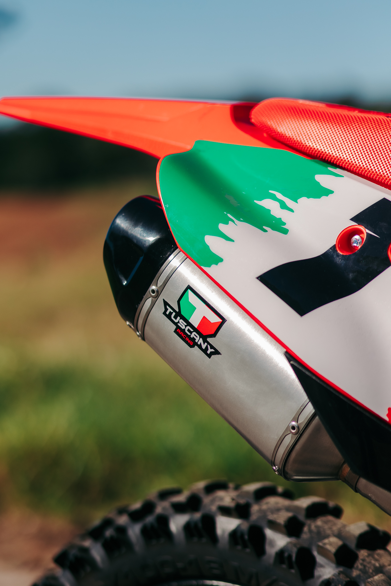 ESCAPAMENTO TUSCANY RACING THE BIGGEST P/ CRF 300F - Tuscany Racing Shop
