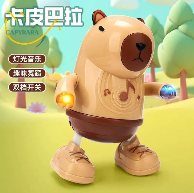 Brinquedo Musical Capivara Dança e Canta Capibara Kapibala Dance ...