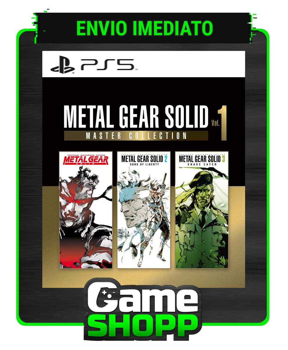 Metal Gear Solid Master Collection Vol 1 Ps5 Digital Gameshopp