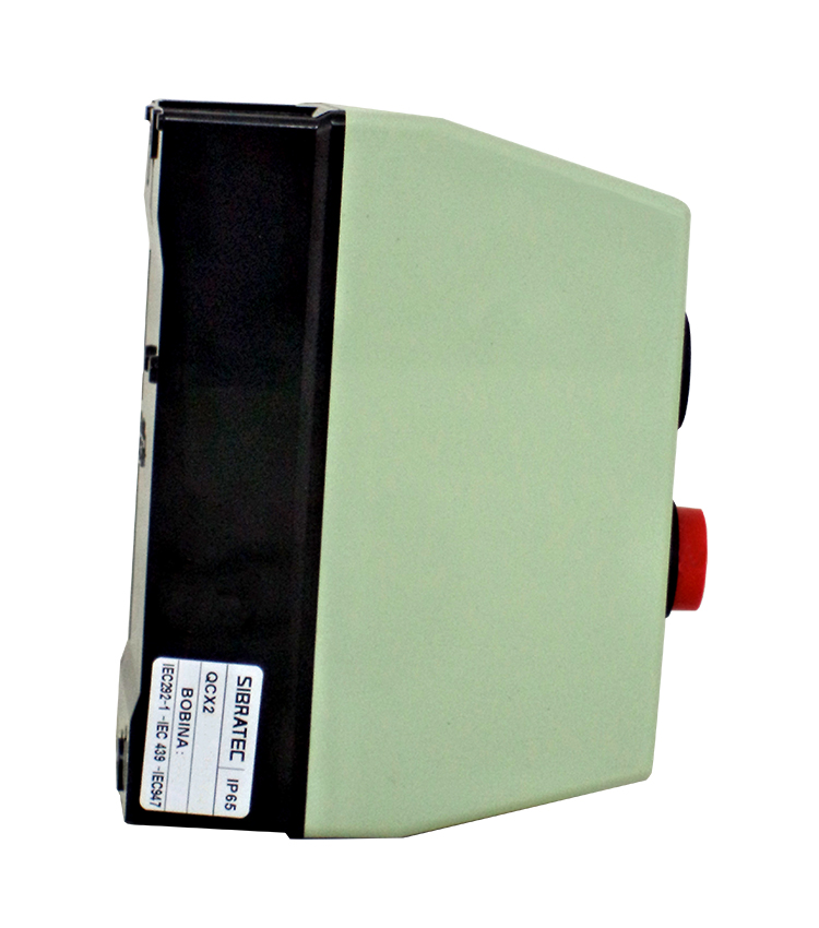 Chave de Partida Direta QCX2-187 220V - 1,5/2CV Monofásico ou 3/4CV ...
