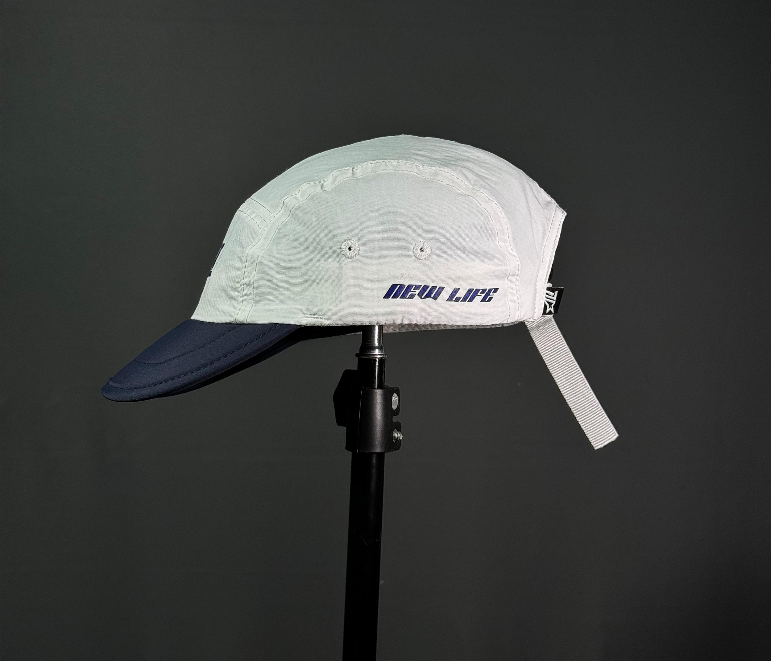 BONÉ NEW LIFE MINIMAL POLIAMIDA WHITE BLUE - Jhows Surf Street