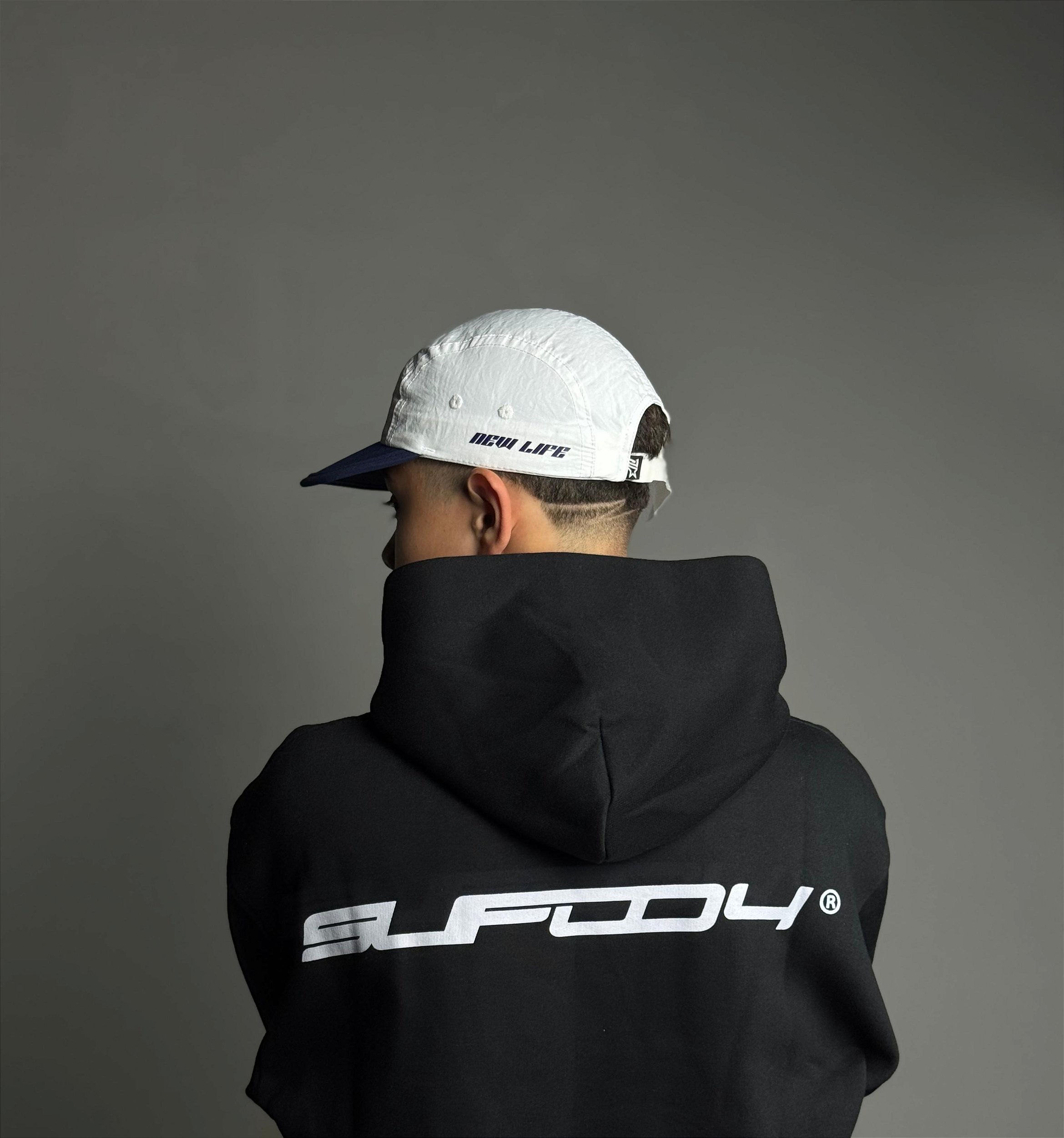 BONÉ NEW LIFE MINIMAL POLIAMIDA WHITE BLUE - Jhows Surf Street