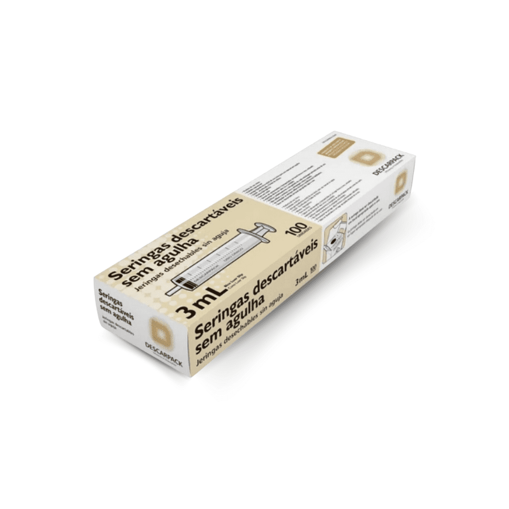 Kit Toskani Firming Cocktail + Seringa Hipodérmica Luer Slip + Agulha ...