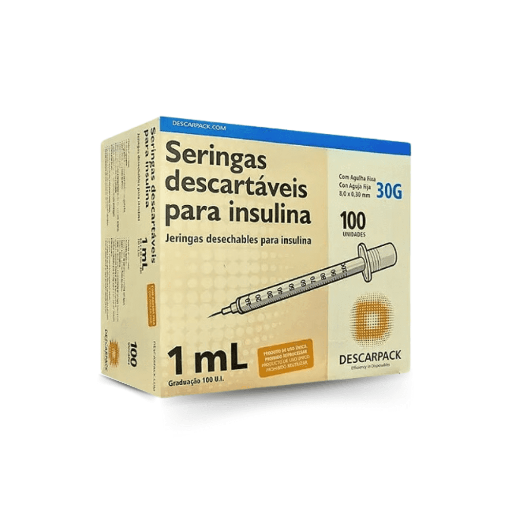 Kit Toskani Firming Cocktail + Seringa Hipodérmica Luer Slip + Agulha ...