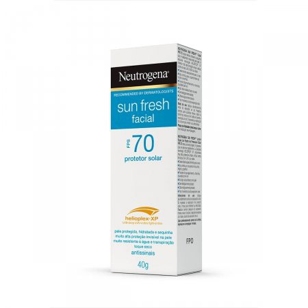 Protetor Solar Facial Neutrogena Sun Fresh FPS 70 40g - Seu negócio ...