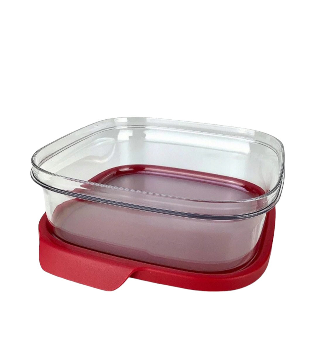 Tupperware Ultra Clear Quadrado 825ml - Www.jositupper.com.br