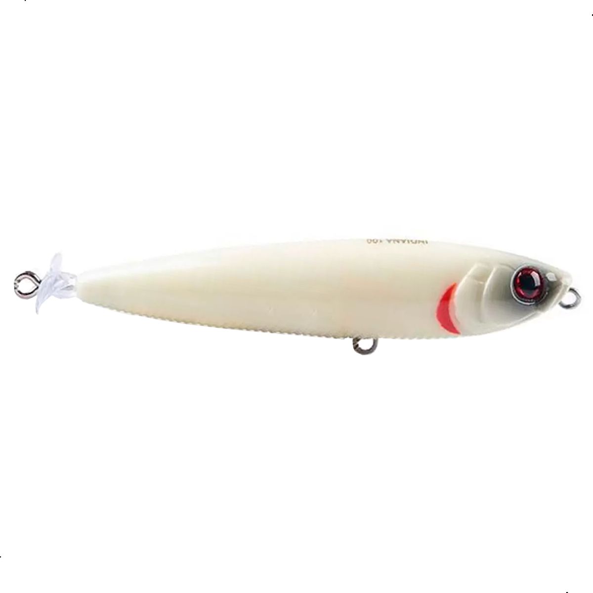 Isca Artificial Indiana 8cm 11g Cor Osso Com Helice Maruri - Distribuidora de Pesca
