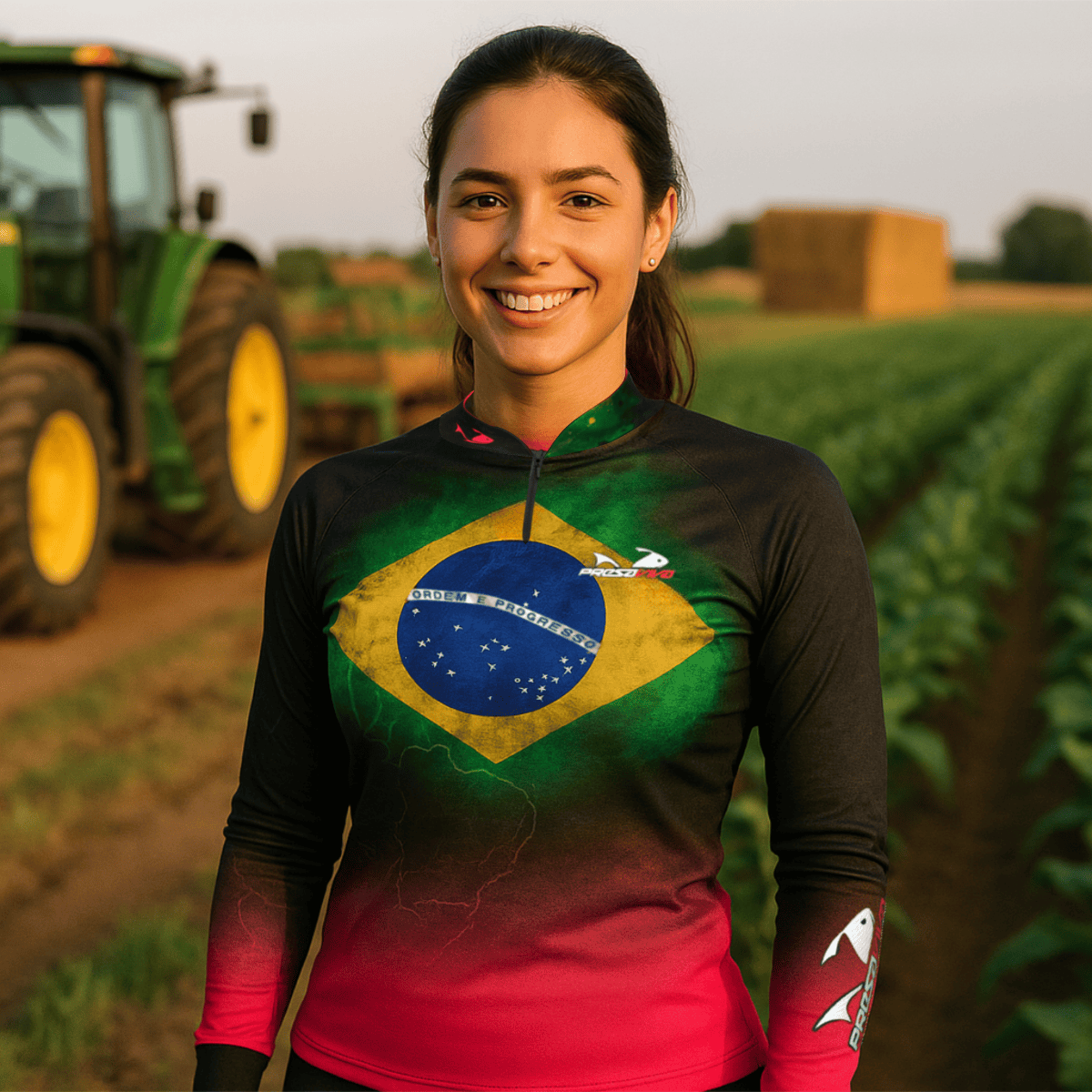 Camisa Com Proteção UV Agro 01 Baby - Distribuidora de Pesca