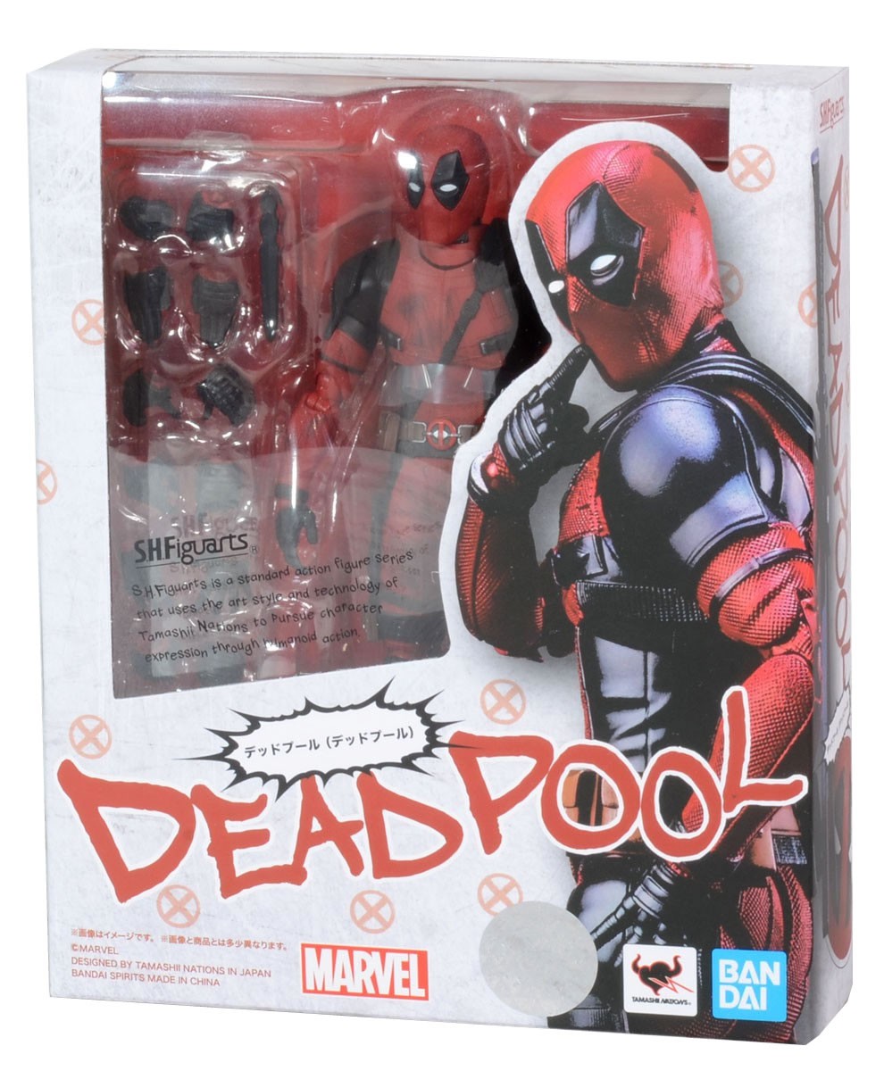 Deadpool SH Figuarts - Blister Toys - Action figures e Colecionáveis