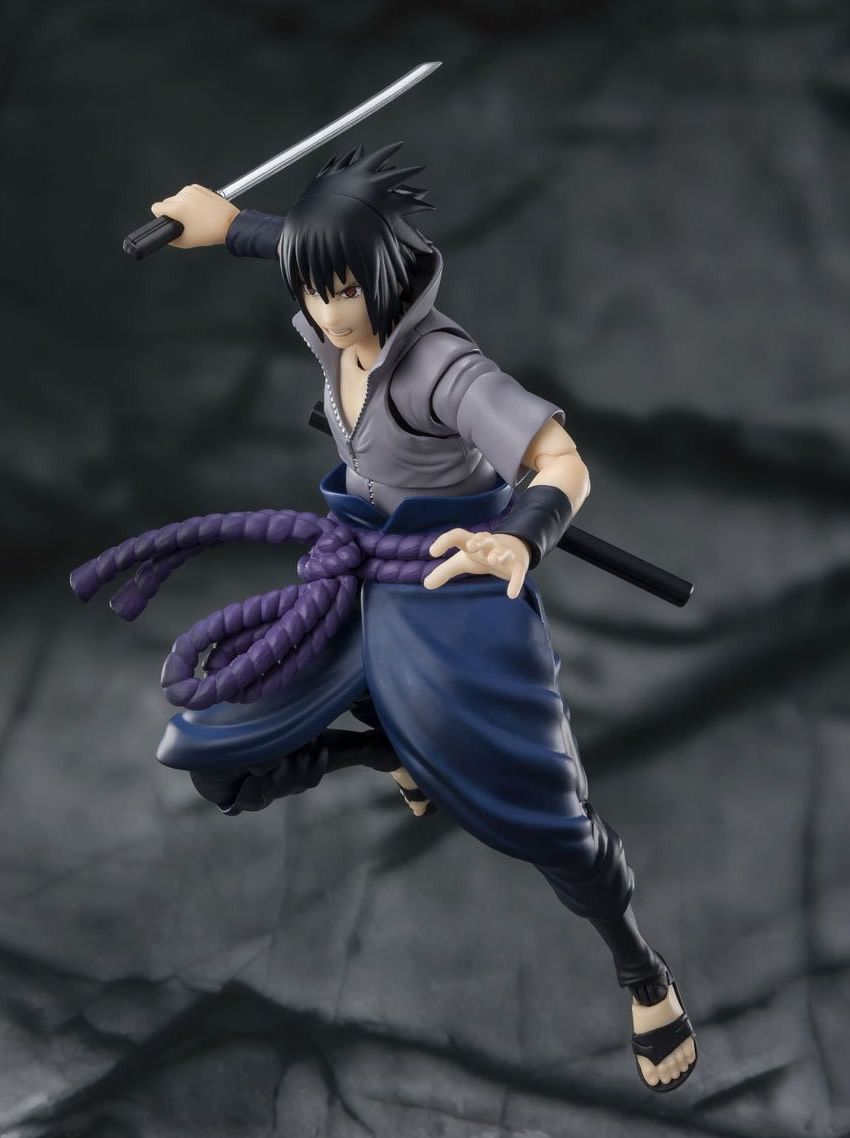 Sasuke Uchiha Sh Figuarts (Shippuden) - Blister Toys - Action figures e ...